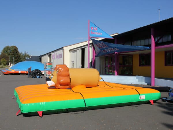 LEÓN RODEO HINCHABLE CON CORREAS - C2J